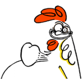 Funky Murga LINE WhatsApp Sticker GIF PNG