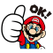Talking Super Mario Animated Stickers LINE WhatsApp Sticker GIF PNG