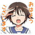 STRIKE WITCHES LINE WhatsApp Sticker GIF PNG
