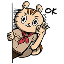 UC Browser Squirrel LINE WhatsApp Sticker GIF PNG