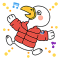 Moncler Monduck LINE WhatsApp Sticker GIF PNG
