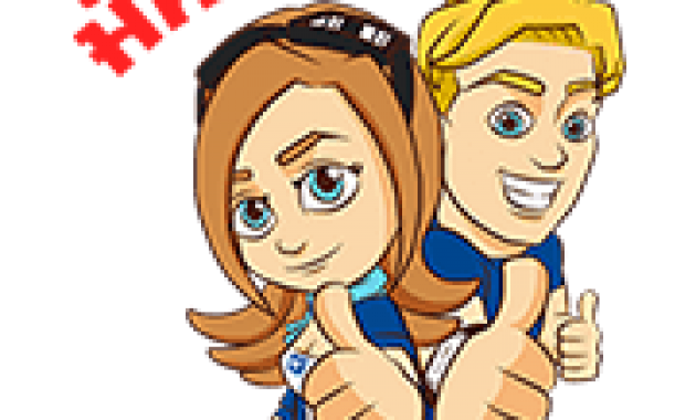 George & Sarah Stickers: LINE WhatsApp GIF PNG