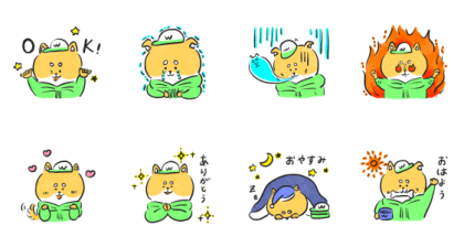 Uni × WEGO Collaboration Stickers LINE WhatsApp Sticker GIF PNG