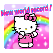 Hello Kitty Y2K♪ LINE WhatsApp Sticker GIF PNG